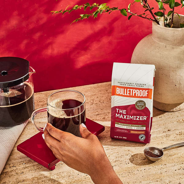 Bulletproof The Maximizer Enhanced Ground Coffee - 308g - OptimOZ.com.au