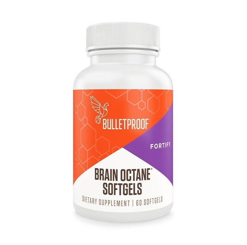 Bulletproof Brain Octane C8 MCT Softgels x60 - OptimOZ.com.au