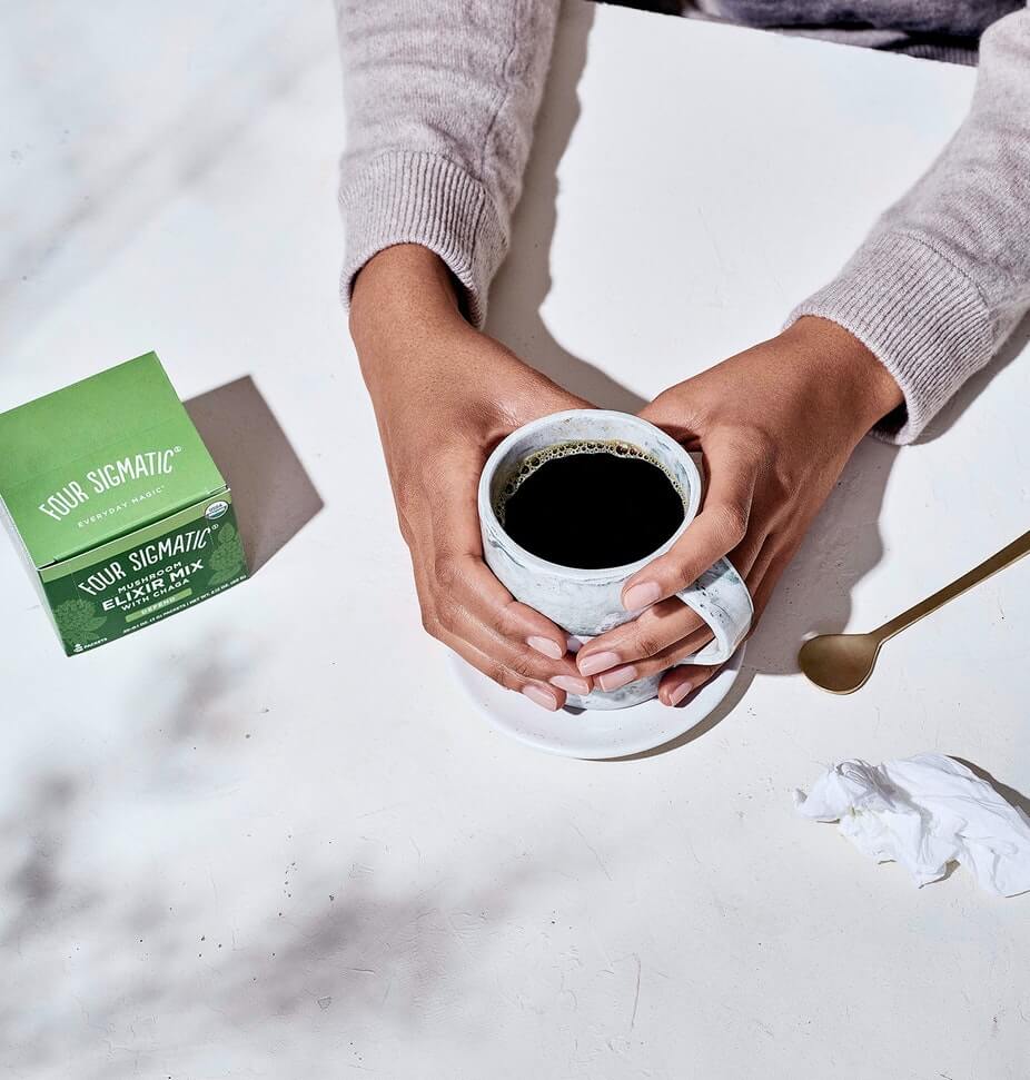 Four Sigmatic Chaga Mushroom Elixir Mix x20 sachets - OptimOZ.com.au